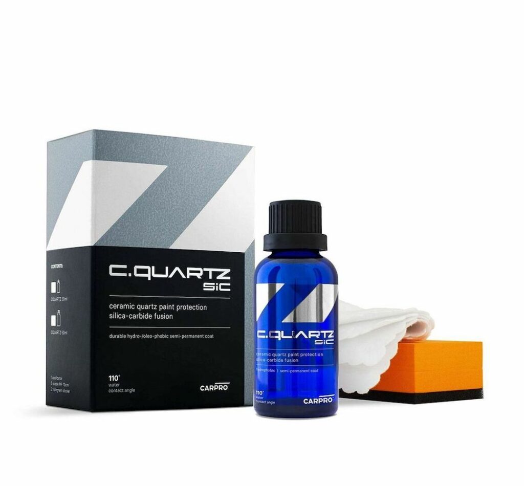 CarPro CQuartz SiC 50ml Kit | Silica Carbide Coating Bundle | Ceramic ...